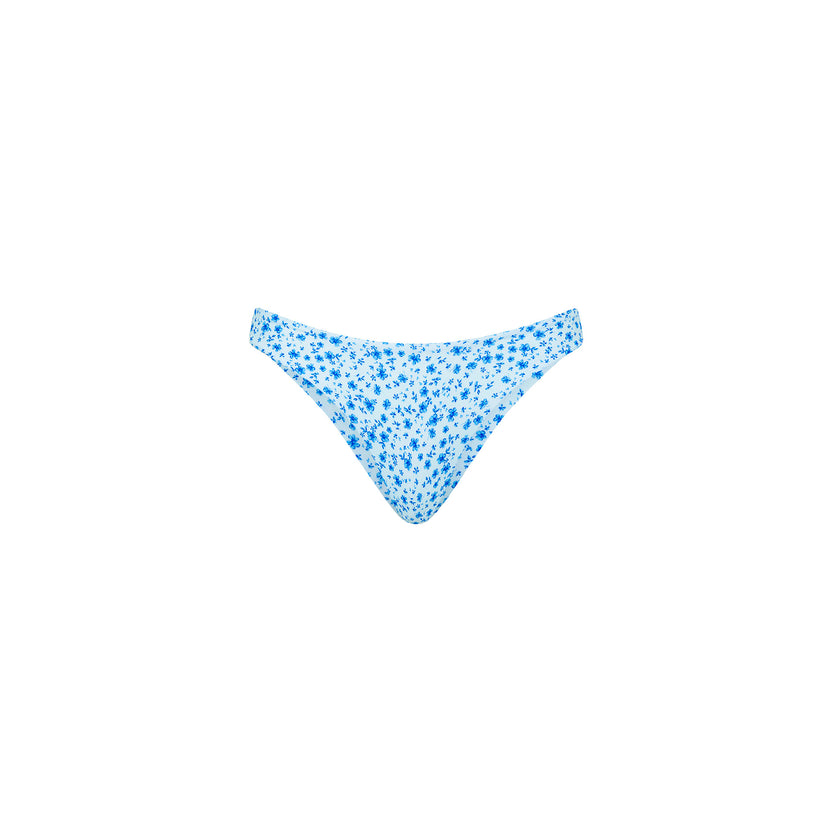 Minimal Full Coverage Bikini Bottom - Dream Flower –Kulani Kinis