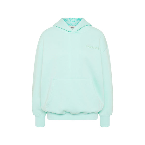 Embroidered Hoodie - Jelly Mint –Kulani Kinis