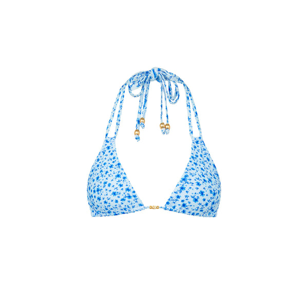 Halter Bralette Bikini Top - Dream Flower –Kulani Kinis